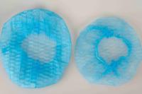 China Hospital Use Non-Woven Mob Cap With Single or Double Elastic Machine made Disposable Medical Use PP Head Cap for sale