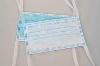 China CE MDR Approved Non-Woven Disposable Face Mask 3 Ply Surgical Face Mask With Tie On For Hospital Use for sale