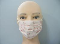China 14.5x9.5cm Disposable Kid Face Mask Nonwoven Cute Cartoon for sale