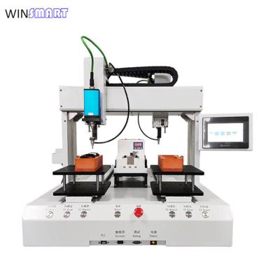 China 6 Axis Robotic Screwdriver Machine Double XYZ Screwdriver Machine for sale