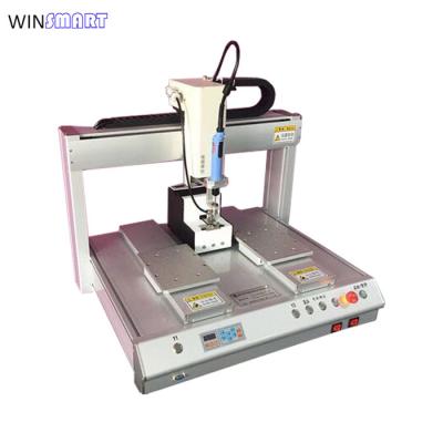 China Suction Type Dual Table Single Head Robotic Screwdriver Machine 220V 50Hz for sale