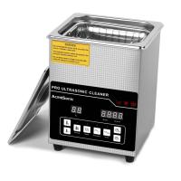 China 2L Ultrasonic Jewelry Cleaner Machine with Heater & Timer - 60W 40kHz Stainless Steel Tank for Professional Cleaning for sale