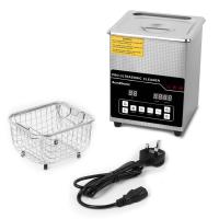China 2L Ultrasonic Jewelry Cleaner Machine with Heater & Timer - 60W 40kHz Stainless Steel Tank for Professional Cleaning for sale