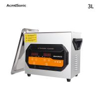 China 3L Ultrasonic Cleaning Machine with 120W Power and Digital Temperature Control 0-80°C for Industrial Parts and Jewelry for sale