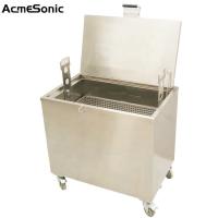 China Commercial Kitchen Heated Soak Tank 168L-483L Industrial Cleaner for Hood Filters and Cookware for sale