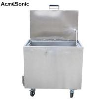 China Industrial Heated Soak Tank 168L-483L Stainless Steel Cleaning System for Kitchen Equipment Oil Grease Removal for sale