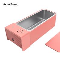 China 600ml Ultrasonic Jewelry Cleaner with Timer for Glasses Rings Small Items Plastic Stainless Steel Construction for sale