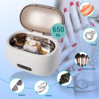 China 650ML Ultrasonic Jewelry Cleaner with 45kHz Frequency and Digital Timer - Professional Grade for Home and Commercial Use for sale