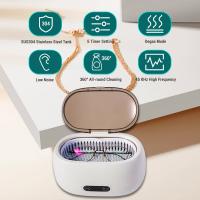 China 650ML Ultrasonic Jewelry Cleaner with 45kHz Frequency and Digital Timer - Professional Grade for Home and Commercial Use for sale