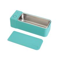 China SUS304 Ultrasonic Mini Jewelry Cleaner with 600mL Capacity and 50kHz Frequency for Hot Water Cleaning for sale