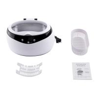 China MK-182 Portable Ultrasonic Bath Cleaner 650mL Capacity 40kHz Frequency for Home and Travel Use for sale