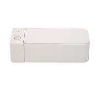 China Household Heated Portable Ultrasonic Jewelry Cleaner 600mL 15W with Stainless Steel Tank for sale