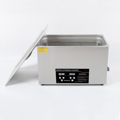 China Industrial 30L Ultrasonic Cleaning Machine 600W 40kHz with Digital Timer and Heater for sale