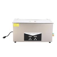 China Electric Ultrasonic Automotive Parts Cleaner 30L with Digital Timer & Heater - 450x300x200mm Tank, 40kHz Frequency for sale