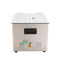 China Electric Ultrasonic Automotive Parts Cleaner 30L with Digital Timer & Heater - 450x300x200mm Tank, 40kHz Frequency for sale