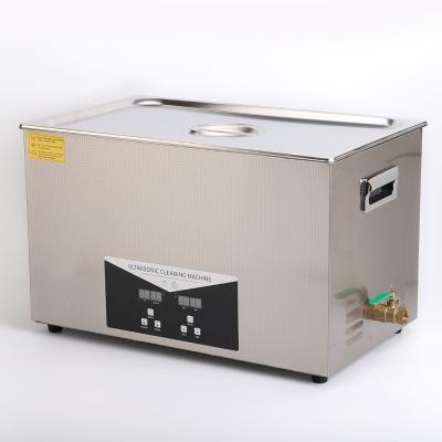 China 600W Ultrasonic Cleaning Machine MH-100S with 450x300x200mm Tank and 40kHz Frequency for Industrial Applications for sale