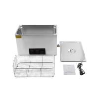 China 600W Ultrasonic Cleaning Machine MH-100S with 450x300x200mm Tank and 40kHz Frequency for Industrial Applications for sale