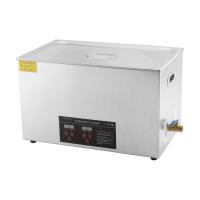 China 100W 30L Industrial Ultrasonic Cleaner with 450x300x200mm Tank for Tools and Parts for sale