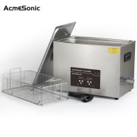 China Custom 30L Ultrasonic Cleaner with 500x300x200mm Tank and 40kHz Frequency for Metal Parts for sale