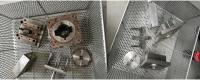China 30L Ultrasonic Parts Washer with 40kHz Frequency and Stainless Steel Tank for Industrial Cleaning Applications for sale