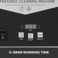 China 0.8L Ultrasonic Cleaner with 40KHz Frequency and Digital Timer - 304 Stainless Steel Tank for Jewelry and Lab Equipment for sale