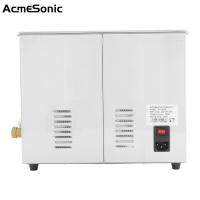 China 6L Digital Ultrasonic Cleaner 150W Stainless Steel Tank with Basket for Industrial Cleaning for sale
