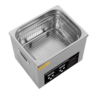China MH-040S 10L Digital Ultrasonic Cleaner with 40kHz Frequency and 80°C Heating for Industrial Parts for sale