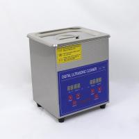 China 2L Digital Ultrasonic Cleaner with 40kHz Frequency and Adjustable Timer for Dental & Automotive Applications for sale