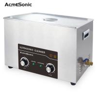 China Industrial Ultrasonic Cleaning Machine 22L 30L Capacity with Heater for Aircraft Parts and Aerospace Components for sale