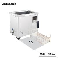 China 192L Aluminium Ultrasonic Cleaner 2400W 6KW Heating for Engine Parts Cylinder Heads Industrial Cleaning System for sale