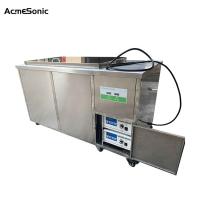 China Industrial Ultrasonic Cleaning Transducer 28kHz 40kHz 150W-2400W for 150L Tank Engine Parts for sale