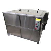 China 250L Ultrasonic Auto Parts Cleaner Industrial Grade with 3000W Power and 9KW Heating for Engine Components for sale