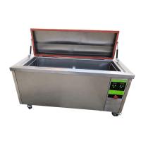 China 250L Ultrasonic Auto Parts Cleaner Industrial Grade with 3000W Power and 9KW Heating for Engine Components for sale
