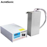 China OEM Immersible Ultrasonic Cleaner Transducer 28kHz 40kHz with 600-1800W Power Options for Industrial Tanks for sale
