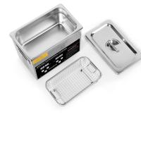 China 120W Dual Frequency Ultrasonic Cleaner with 3L Tank and 20-80°C Heating for Jewelry, Watches, Glasses for sale