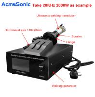 China Precise Ultrasonic Welding Machine 2600W 20KHz with AC220V 50Hz Power Supply for Plastic Materials for sale