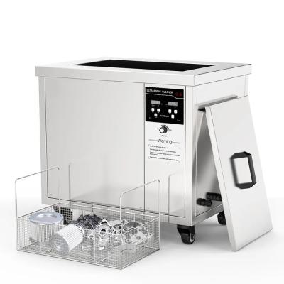 China 192L Aluminium Ultrasonic Cleaner 2400W 6KW Heating for Engine Parts Cylinder Heads Industrial Cleaning System for sale