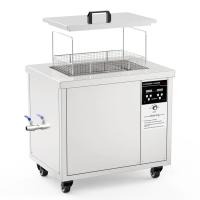China Single Phase Industrial Ultrasonic Cleaner 61L Metal Parts Ultrasonic Cleaner for sale