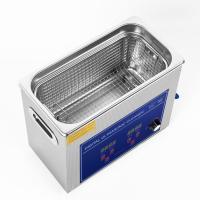 China Industrial Ultrasonic Cleaner 6L Capacity with 0-600W Power, 40KHz Frequency and 20-80°C Heating for Auto Metal Descaling for sale