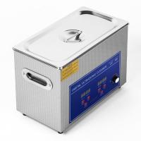 China Industrial Digital Heated Ultrasonic Cleaner 4.5L 40KHz with Temperature Control 20-80°C for Metal Parts for sale