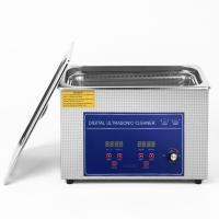 China Industrial Digital Heated Ultrasonic Cleaner 4.5L 40KHz with Temperature Control 20-80°C for Metal Parts for sale