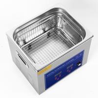 China 10L Ultrasonic Cleaner Machine with 20-80°C Heating & 40KHz Frequency for Industrial Parts Cleaning for sale