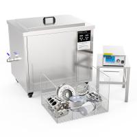 China 88L Industrial Ultrasonic Washing Machine With Tank Material Of SUS304 for sale