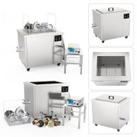 China 88L Industrial Ultrasonic Washing Machine With Tank Material Of SUS304 for sale