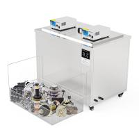 China Digital Industrial Ultrasonic Cleaner 175L Capacity with 2400W Power for Automotive Parts and Manufacturing Components for sale