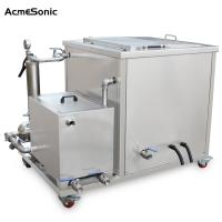 China 38L Industrial Ultrasonic Cleaner 600W 3KW Heating for Engine Parts Oil Degreasing and Rust Removal for sale
