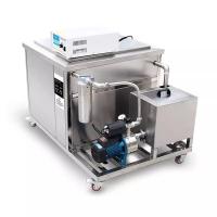 China 38L Industrial Ultrasonic Cleaner 600W 3KW Heating for Engine Parts Oil Degreasing and Rust Removal for sale
