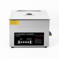 China 10L Digital Ultrasonic Cleaner with 120W/240W Dual Frequency and 20-80°C Heating for Jewelry, Watches, and Dental Instruments for sale