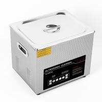 China 10L Digital Ultrasonic Cleaner with 120W/240W Dual Frequency and 20-80°C Heating for Jewelry, Watches, and Dental Instruments for sale