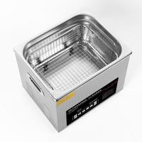 China 10L Digital Ultrasonic Cleaner with 120W/240W Dual Frequency and 20-80°C Heating for Jewelry, Watches, and Dental Instruments for sale